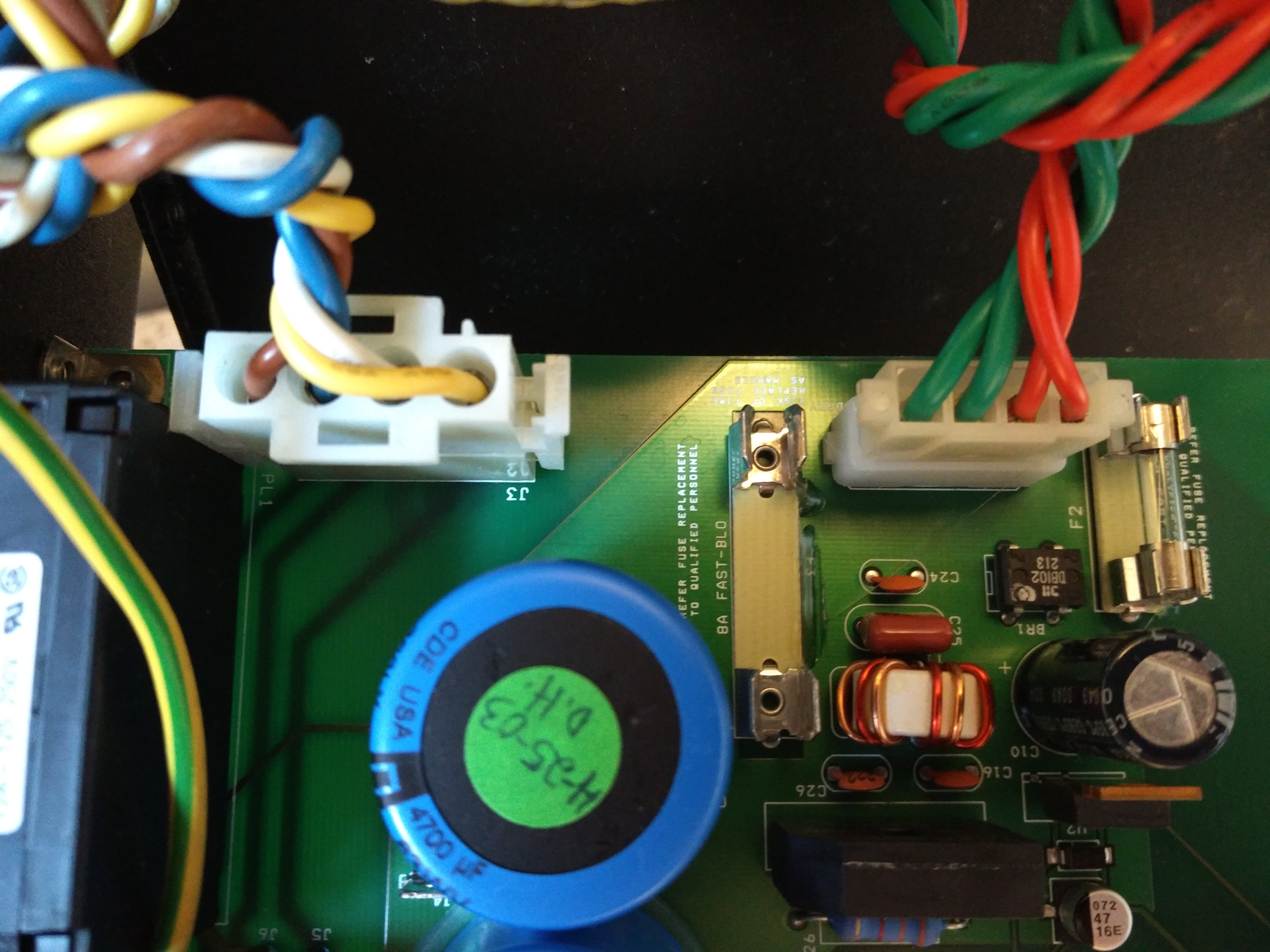 Acoustic Image repair, Keld Ampworks, Nottingham