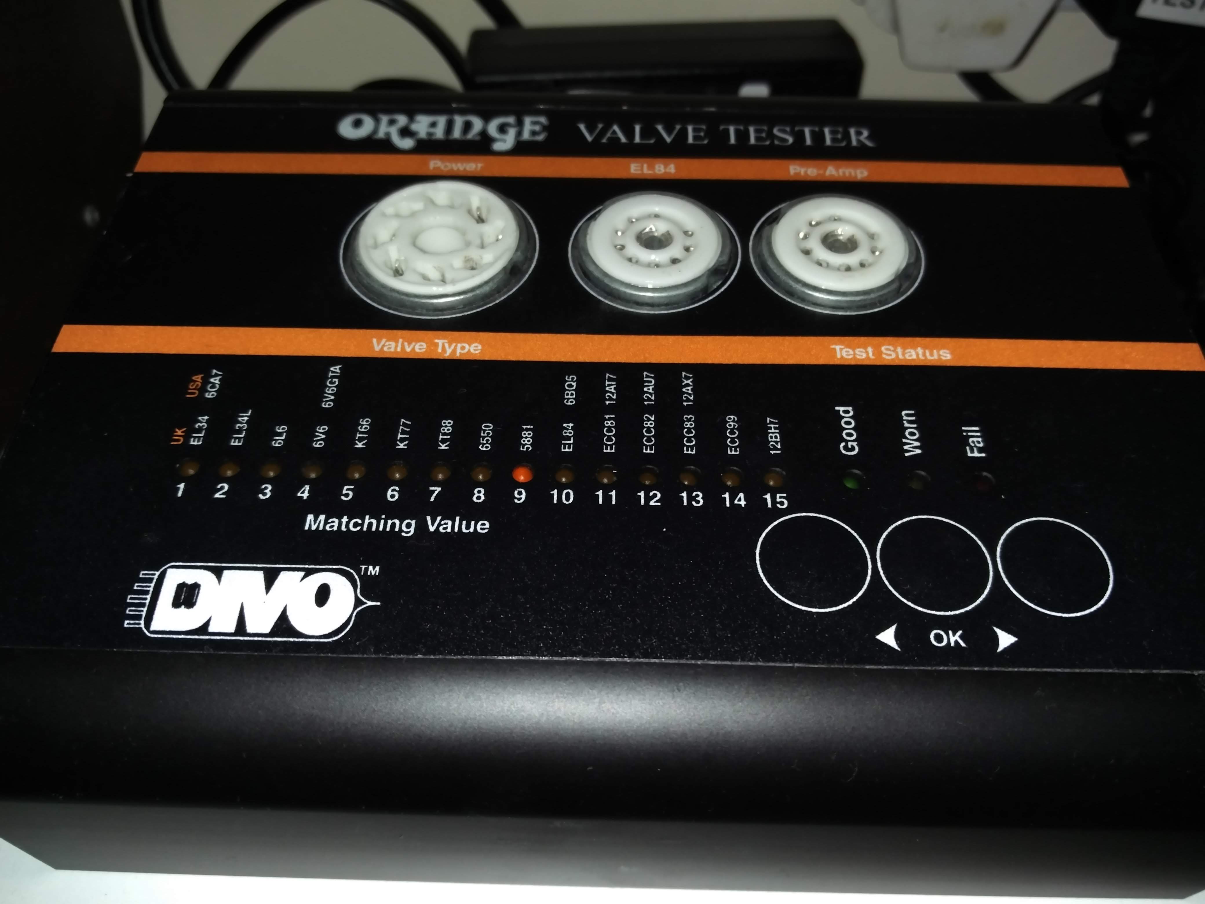 Orange VT1000 valve tester repair - Newark, East Midlands, UK
