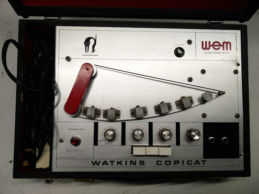 WEM Copicat Tape Echo Repair - Keld Ampworks Guitar Amplifier Repair